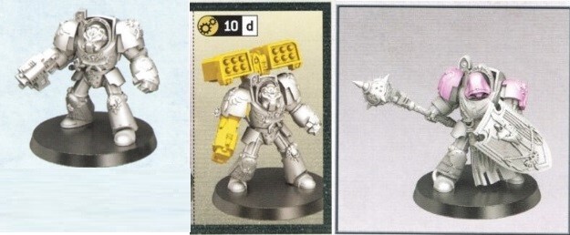 Deathwing Terminator Cyclone Missile Launcher Command Squad 40k - NoS ...