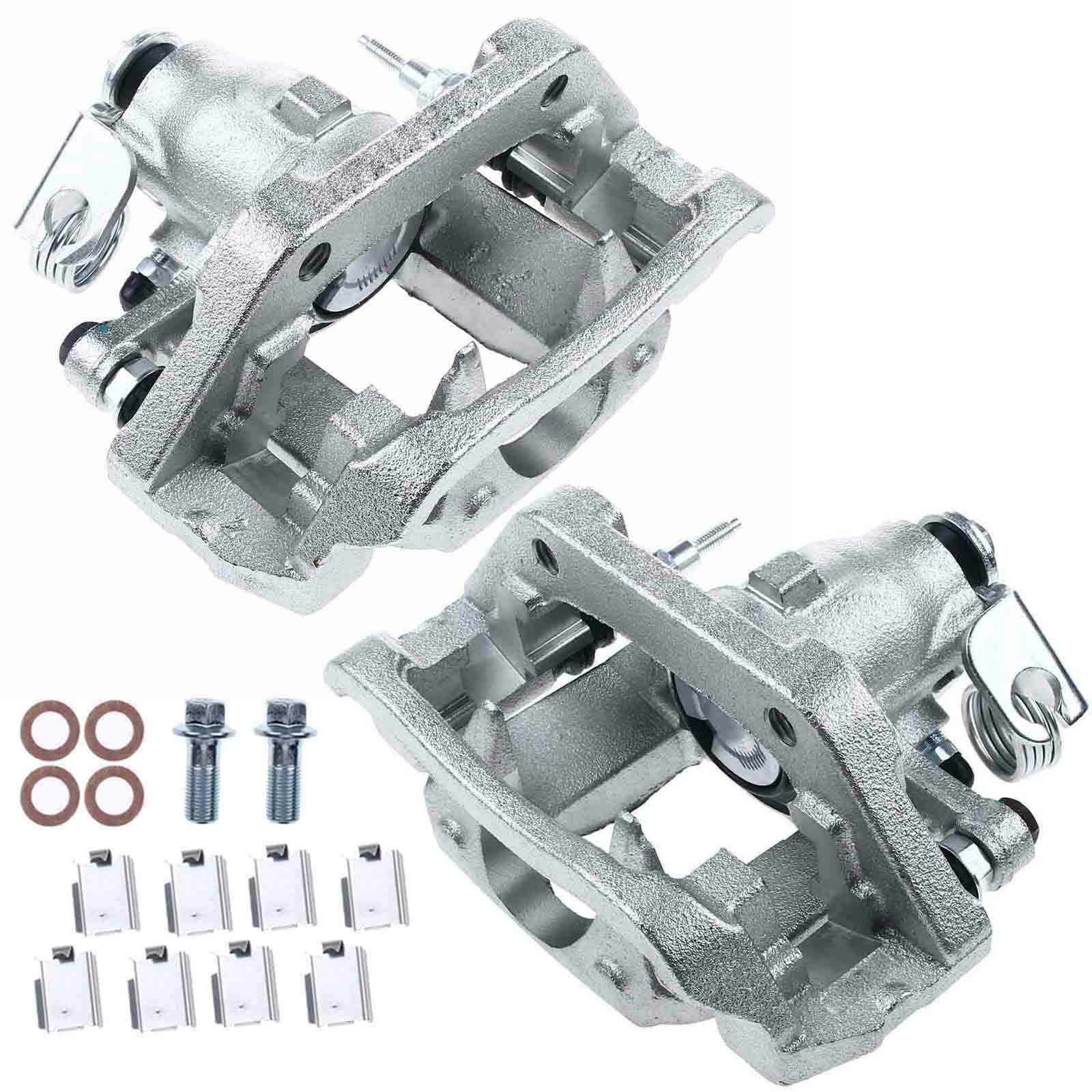 Rear Left & Right Brake Caliper w/ Bracket for Ford Edge Lincoln MKX ...