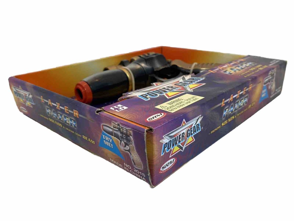 2000 SRM power gear Lazer Fazer Toy Gun FACTORY SEALED UNTESTED | eBay