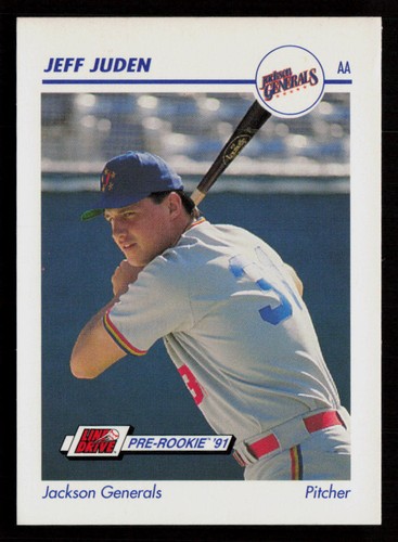 Jeff Juden 1991 Line Drive AA #564 Jackson Generals Baseball Card | eBay