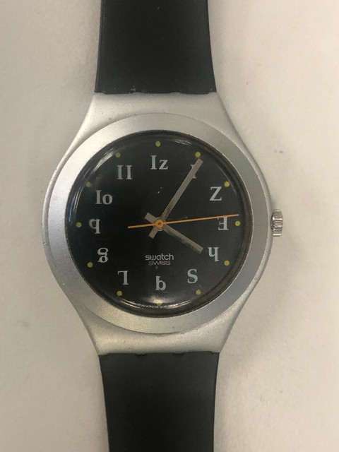 Swatch IRONY VIP CASE GENTLEMENS IRONY VIP CASE Men QU Wristwatch #S547 ...