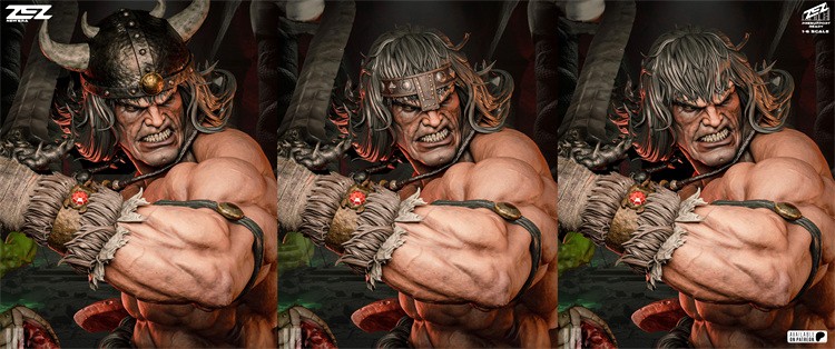Conan Snake 1/12 1/10 1/8 1/6 3D Print Model Kit Unpainted Unassembled ...