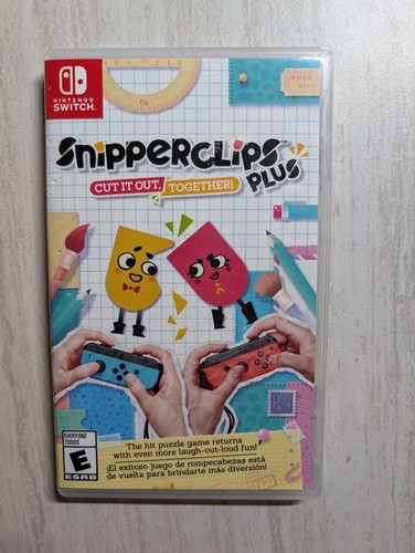Snipperclips Plus: Cut It Out, Together Nintendo Switch Snipper Clip In ...