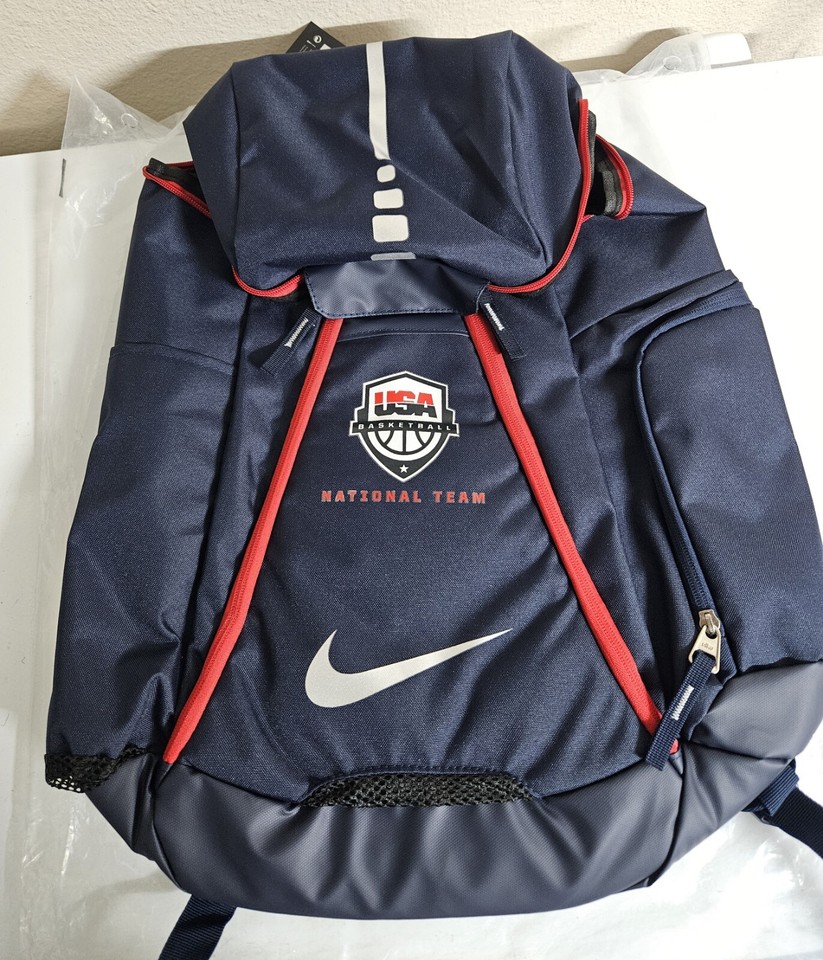 Nike Hoops Elite Pro USA Basketball Team Men’s Backpack Black Red | eBay