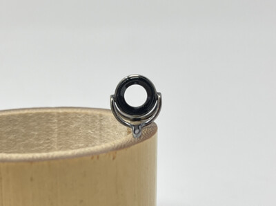 9mm Black Onyx/Agate Fly Rod Stripping Guide / Dark Nickel Silver Frame ...