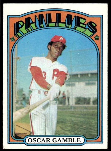 1972 Topps Oscar Gamble Philadelphia Phillies #423 | eBay