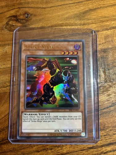 YuGiOh Strike Ninja [IOC-EN007] Ultra Rare | eBay.de