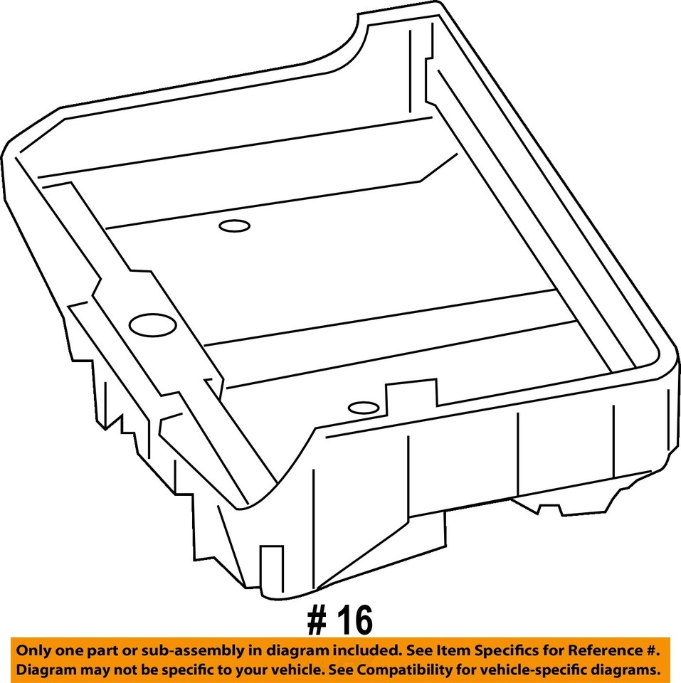 MERCEDES OEM 2020 C300 Structural Components Rails-Battery Tray ...