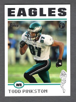 2004 TOPPS 1ST EDITION TODD PINKSTON CARD #184 **NM-MT** PHILADELPHIA ...