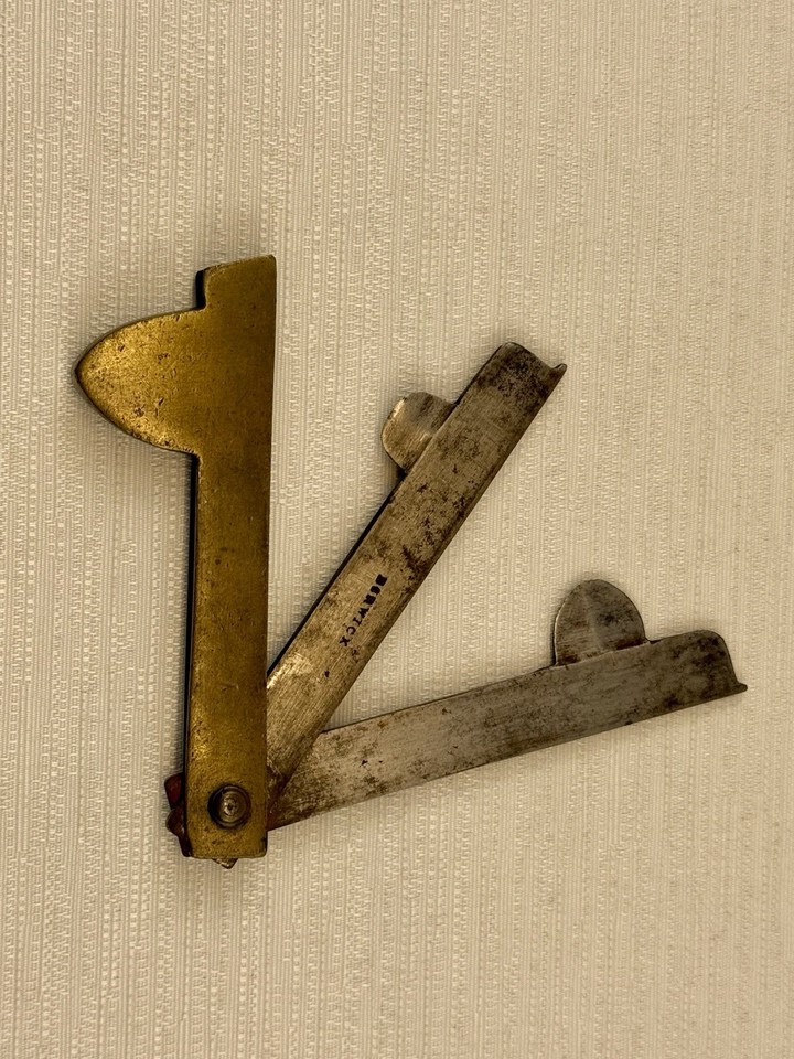 Antique Fleam Blood Letting Tool Brass Medical Device Borwick England ...