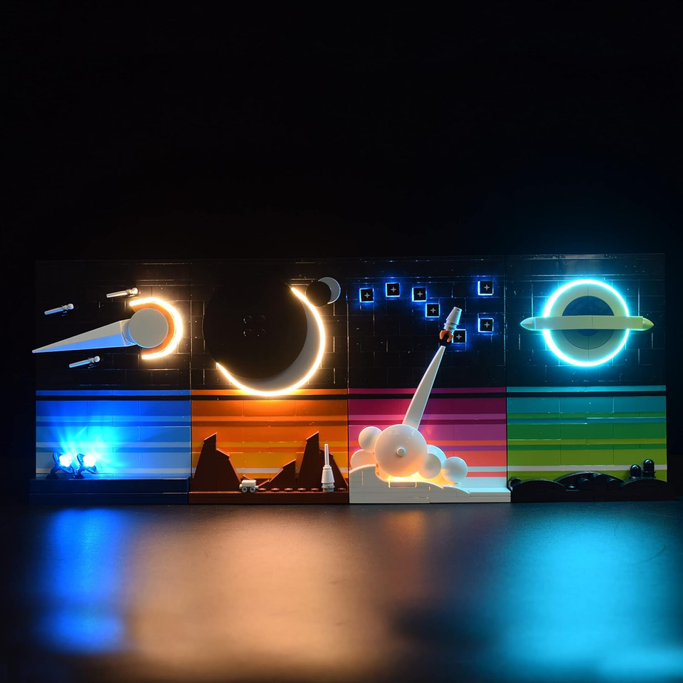 LED Lighting Kit Designed for Lego 21340 Tales of the Space Age ...