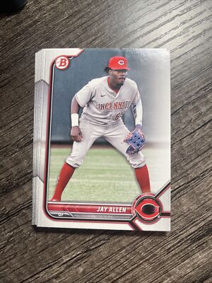 (8) 2022 Bowman Prospects Jay Allen Cincinnati Reds #BP-114 Lot | eBay