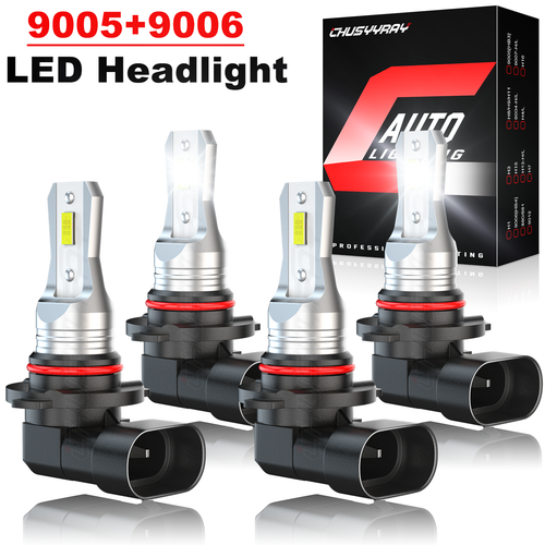 For Chevrolet Astro 2000-2005 White LED Headlights Bulbs High Low Beam ...