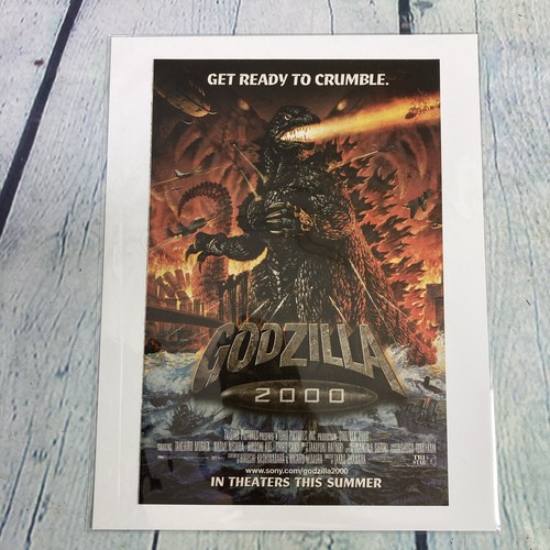 Godzilla 2000 Movie Monster Vintage Print Ad/Poster Promo Art Magazine ...