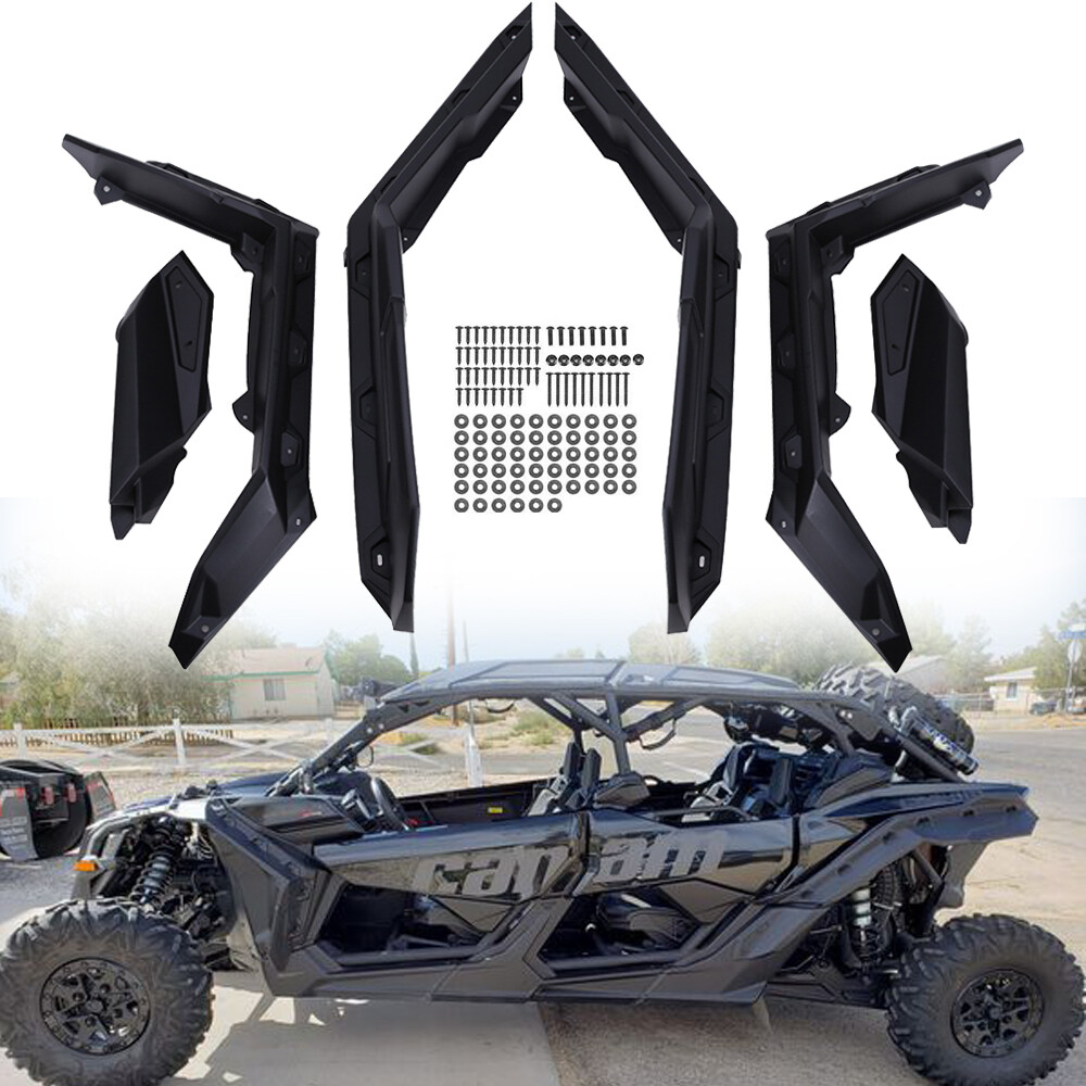 Extended Fender Flares for Can Am Maverick X3 Max RR Turbo R 2017-2023 ...
