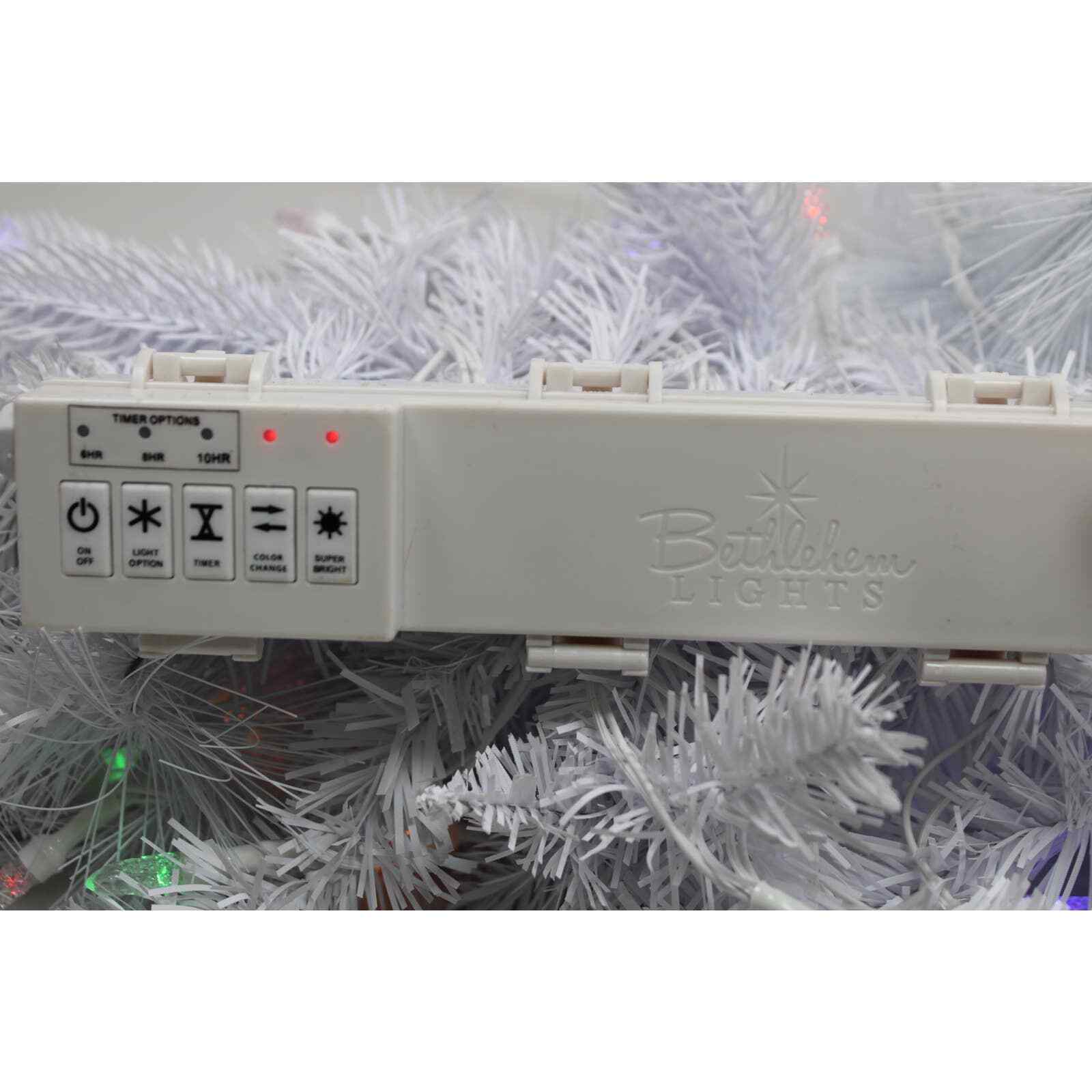 Bethlehem Lights 36" Overlit Swag w/ Color Flip LEDs-White | eBay