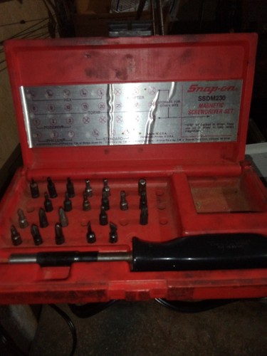 Snap-on SSDM 230 Magnetic Screwdriver Set | eBay