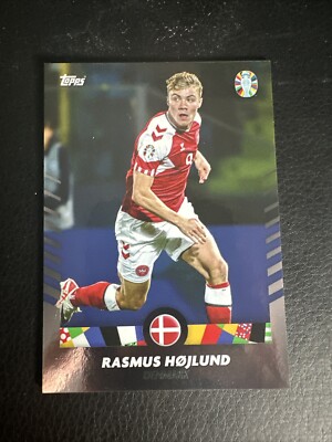 Topps I Am Jose Mourinho Euro 2024 Rasmus Hojlund Card - Denmark | eBay UK