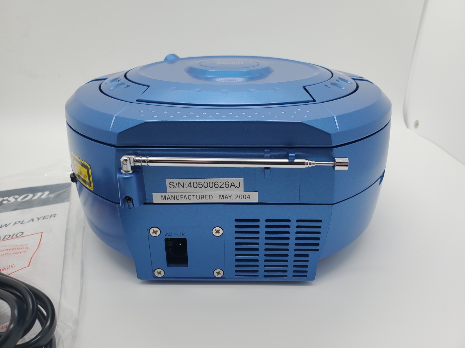 Emerson Portable CD Player Am/Fm Radio PD5100 Compact Disc Player | eBay