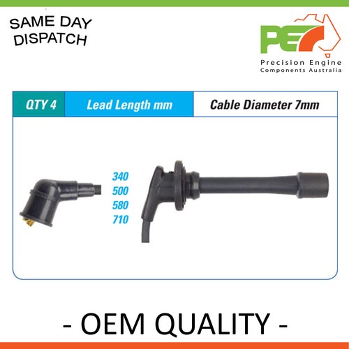 New * STANDARD EUROPE * Ignition Lead Set for Honda CRX 1.6L DOHC B16A2 ...