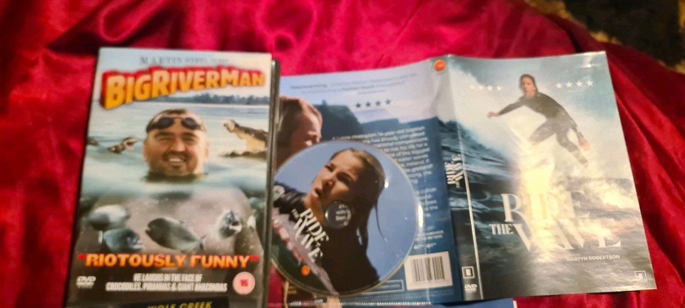 Big River Man Dvd + Ride The Wave Savage River and Jungle Discs and ...