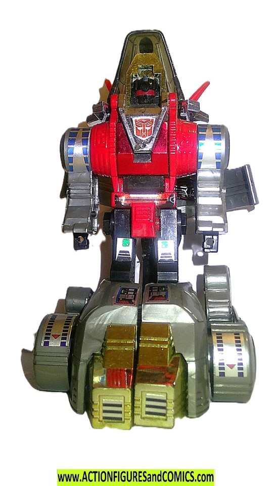 Transformers 1992 G2 Dinobot SLAG dinosaur triceratops silver gray ...
