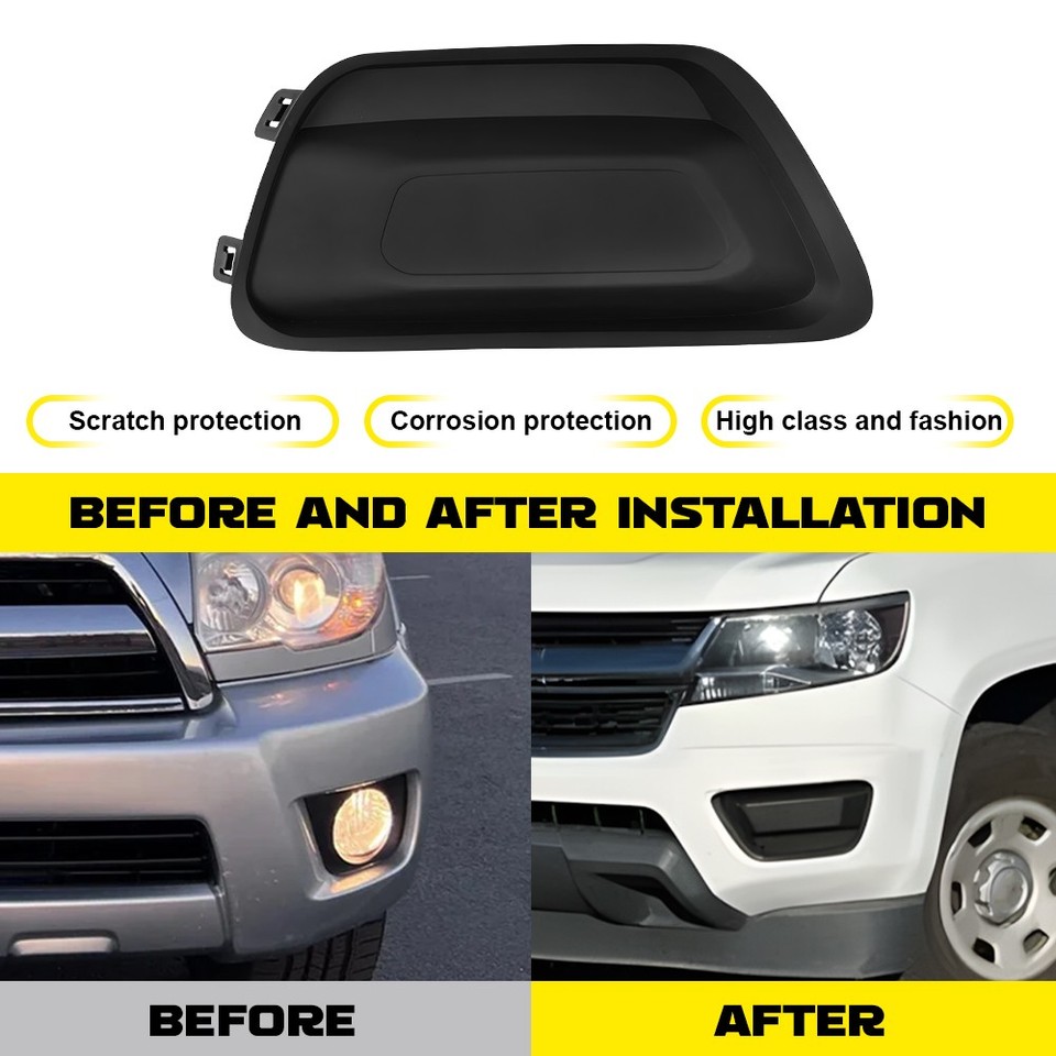 Bumper Fog Light Cover Bezel Driver Left Side For Chevy Colorado 2015 ...