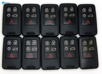 Lot of 10x Used OEM Volvo Keyless Entry Smartkey Remotes KR55WK49266 | eBay