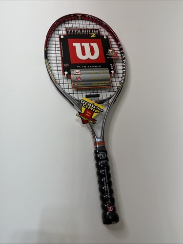 Wilson TI Titanium 2 Tennis Racquet 4 1/2 Grip New | eBay