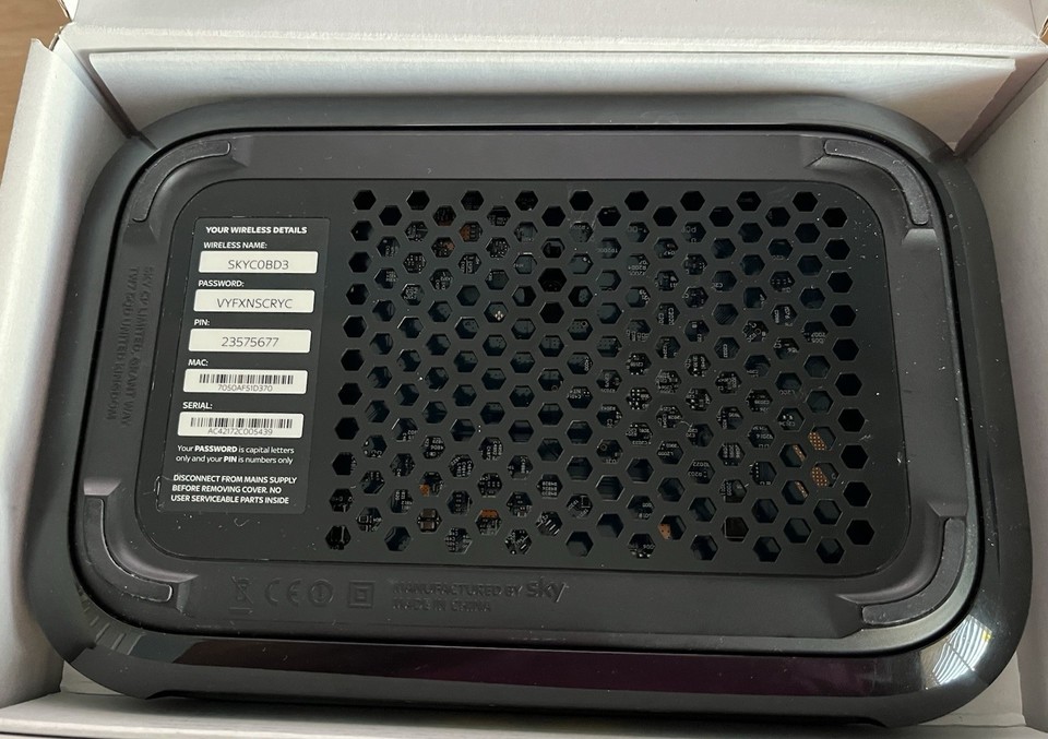 Sky Q Hub WiFi Wireless Router ER110UK | eBay UK