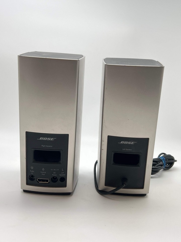 Bose Companion 20 406358 Speaker Silver w/ Power Cable | eBay