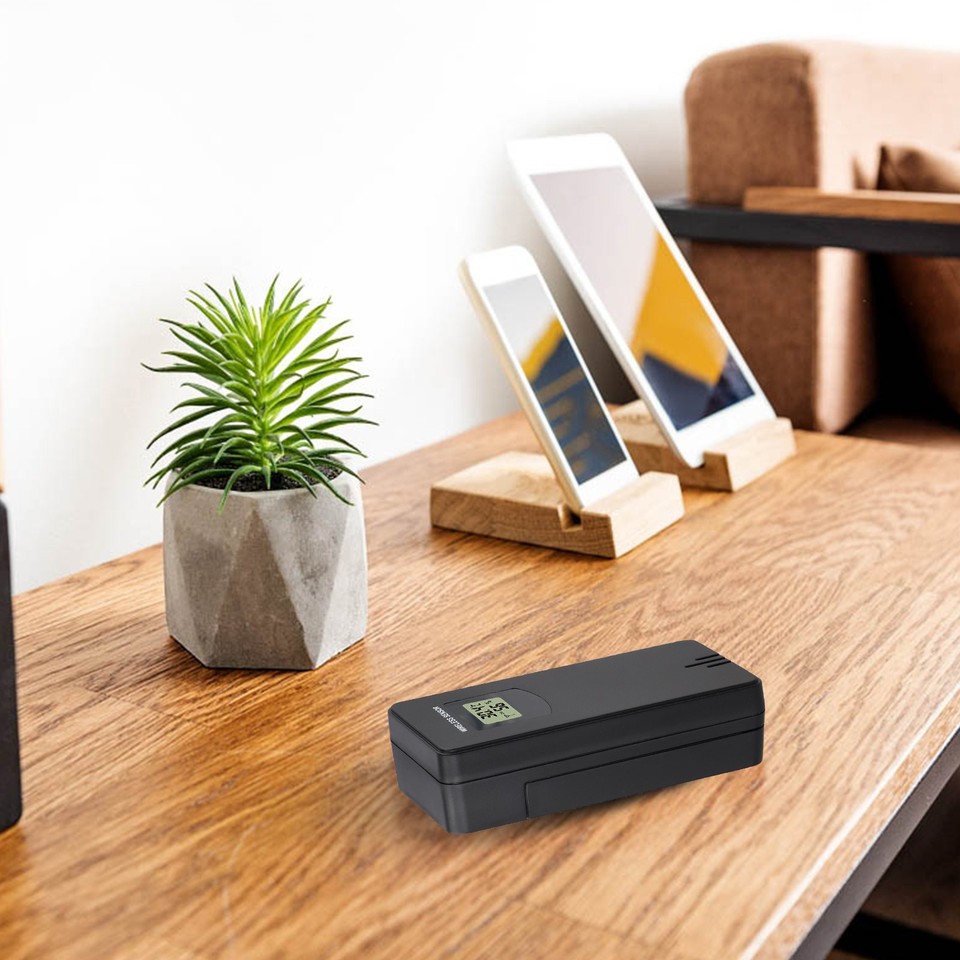 Plastic Wireless Sensor Station Temperature Wall Mount Weather ...