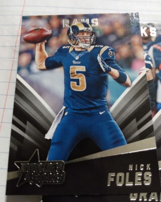 Nick Foles #98 2015 Rookies and Stars St. Louis Rams | eBay