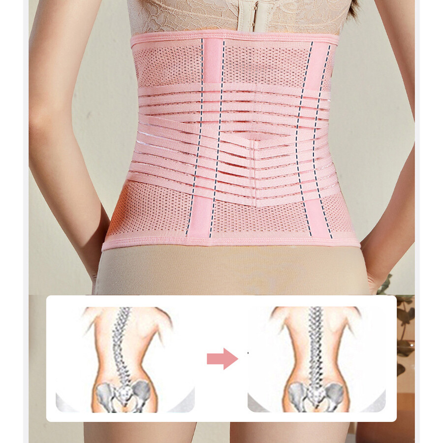 Postpartum Support Belt Belly Wrap Waist Trainer Body Shaper Recovery ...