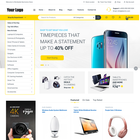 Mobile Store Website Design with Free VPS Web Hosting and Installation ...