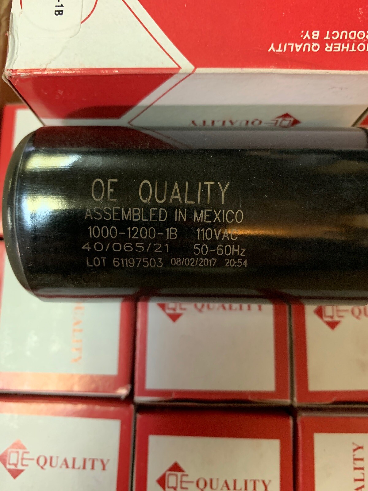 Lot Of 20 Motor Start Capacitor 1000-1200-1B MFD 110VAC Brand New | eBay