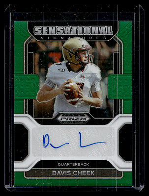 2022 PANINI PRIZM DRAFT PICKS SENSATIONAL SIGNATURES GREEN DAVIS CHEEK | eBay