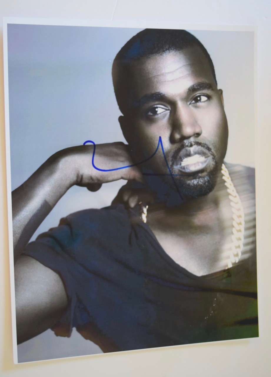 Kanye West Signed Autographed 11x14 Photo LIFE OF PABLO Rapper COA VD ...