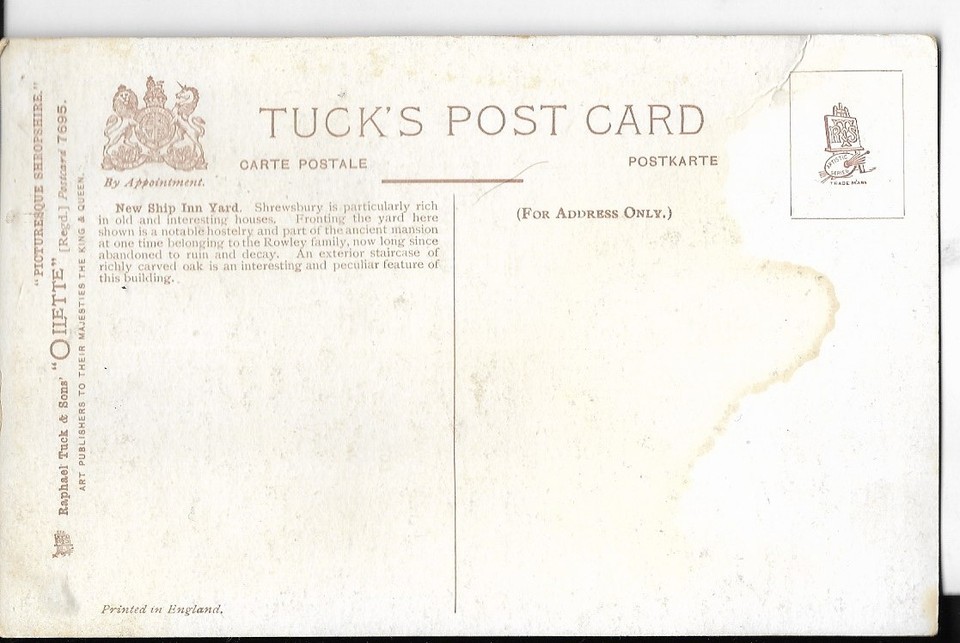 tucks postcard oilette series village scene | eBay