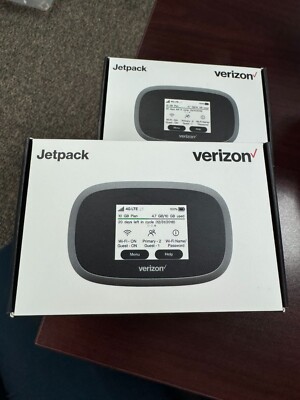 One Verizon Jetpack MiFi 8800L Mobile Hotspot (Gray) - New/Seal Broken ...