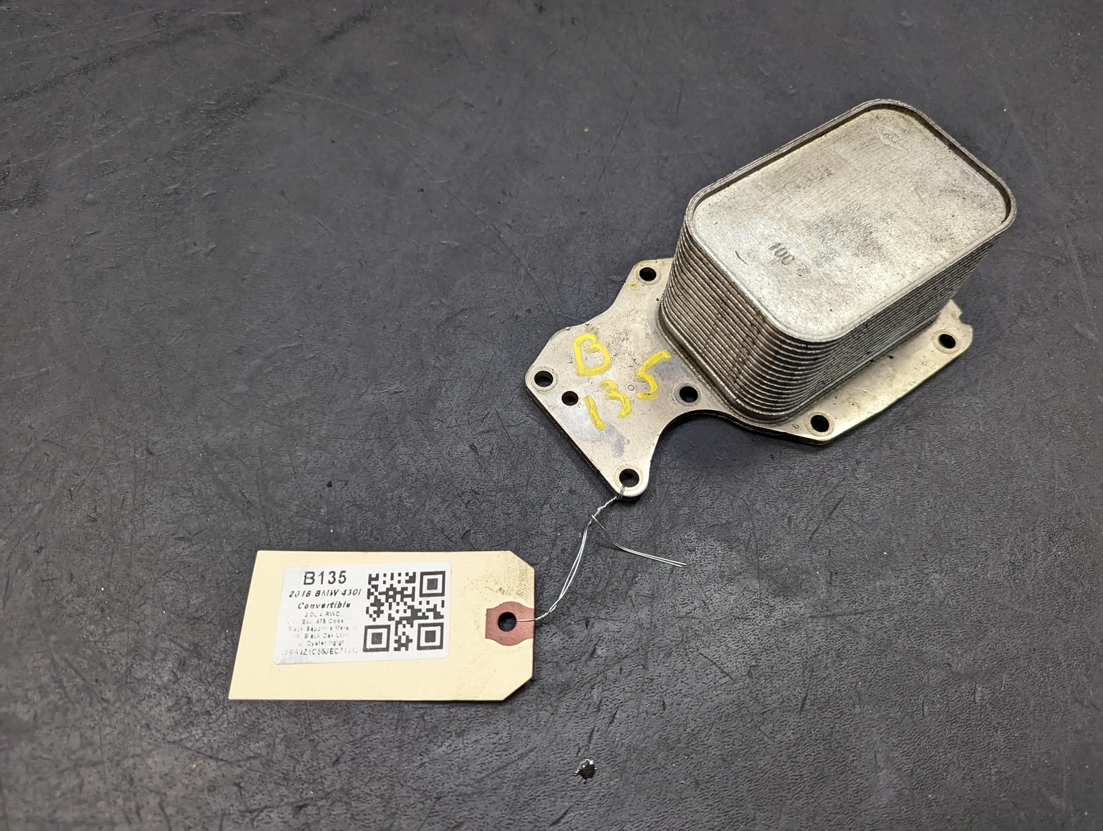 Engine Oil Cooler 2018 BMW 430i 11428585624 2017 2019 2020 2021 2022 | eBay