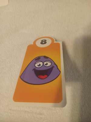 Rare 2016 Mcdonalds Order Table Tent Number 8 Character Grimace | eBay