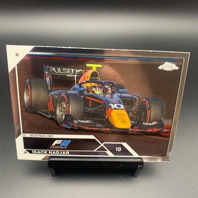 2023 Topps Chrome F1 #129 Isack Hadjar F2 Hitech Pulse-Eight | eBay