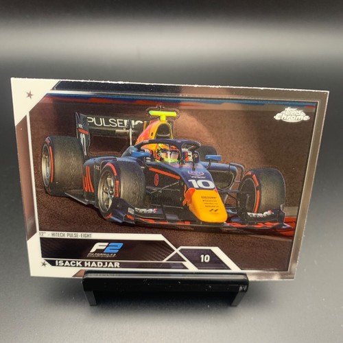 2023 Topps Chrome F1 #129 Isack Hadjar F2 Hitech Pulse-Eight | eBay