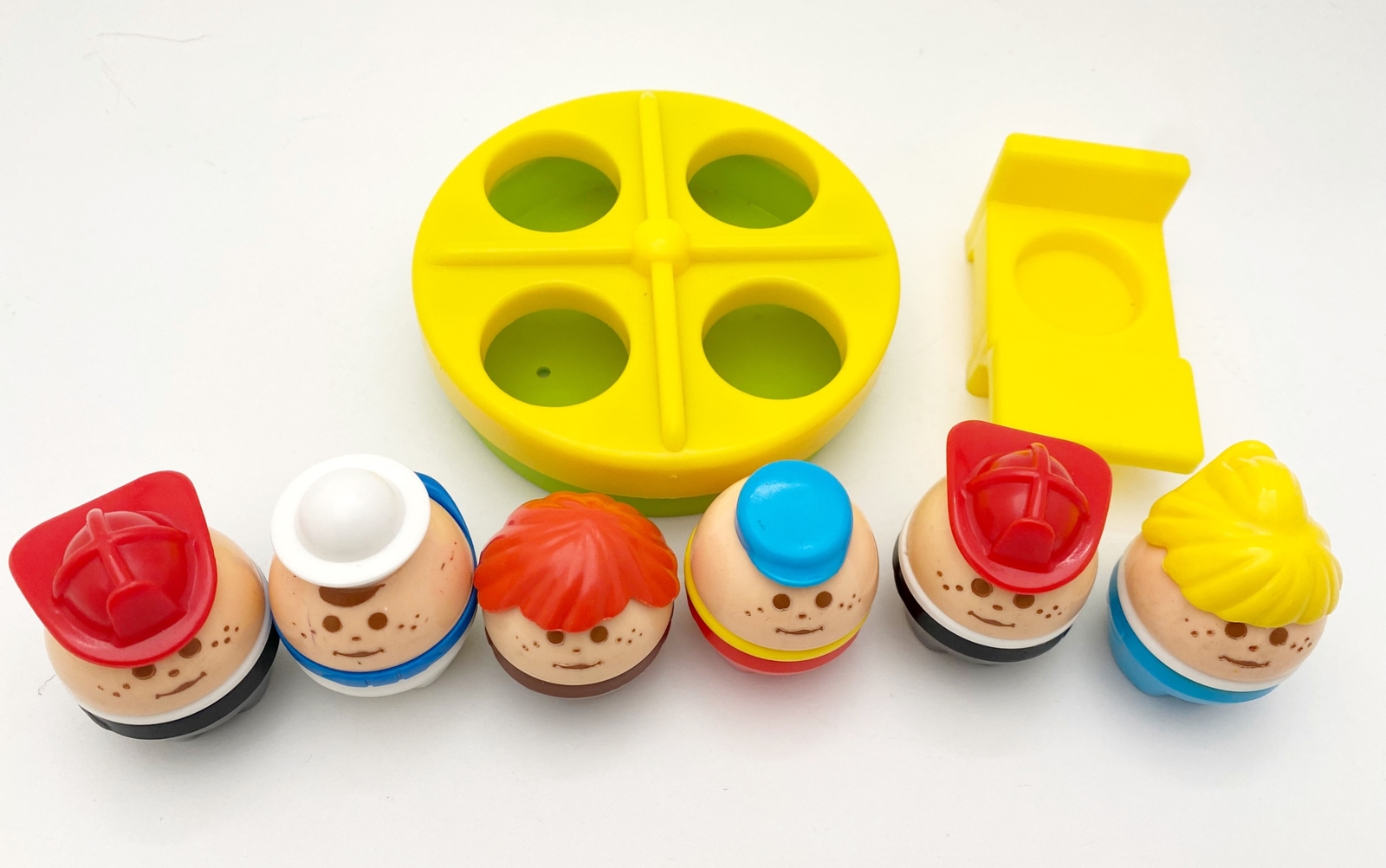 VNTG Little Tikes Toddle Tots Fireman Sailor Girl Boy Desk Merri-go ...