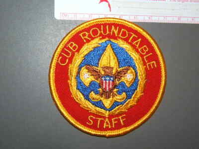 Boy Scout Cub Roundtable Staff patch 2979R | eBay