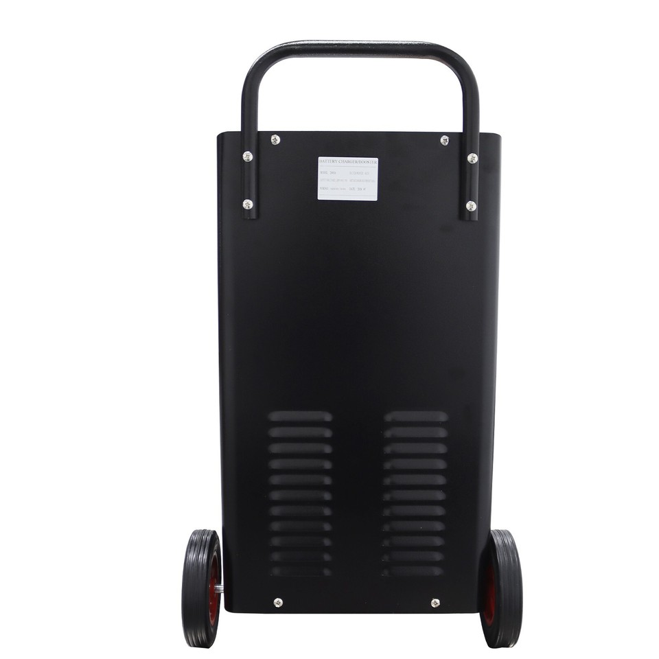 Battery Charger Engine Starter Vehicle Strong Start Charger w/Wheel ...