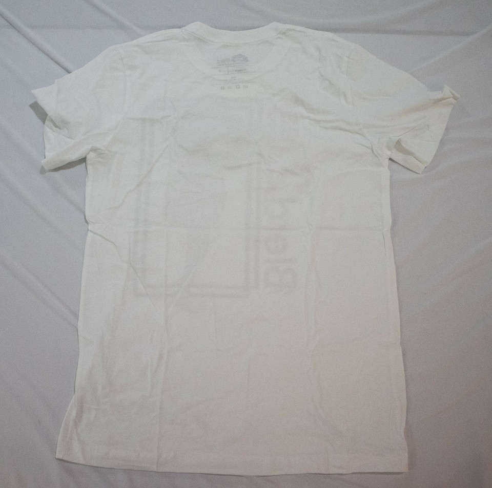 Blerd Unisex Adults Plus 2-Year Anniversary T-Shirt MC9 White Multi ...