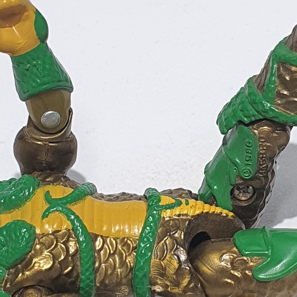 GI Joe SERPENTOR figure C v1 w/ CAPE COMPLETE original 1986 Air ...
