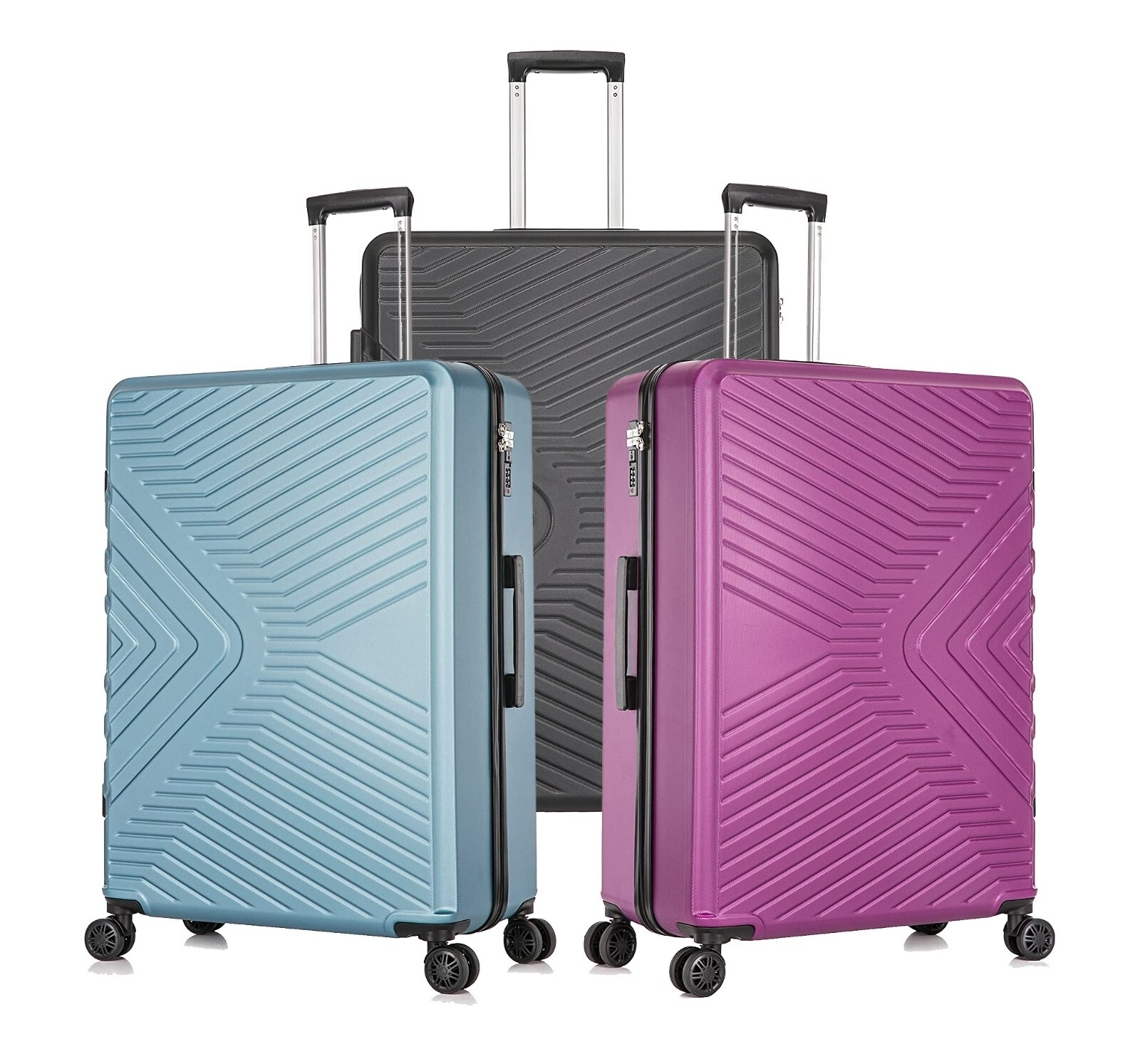 29" Extra Large Hard Shell Suitcase Lightweight 4 Wheel Spinner Luggage ...